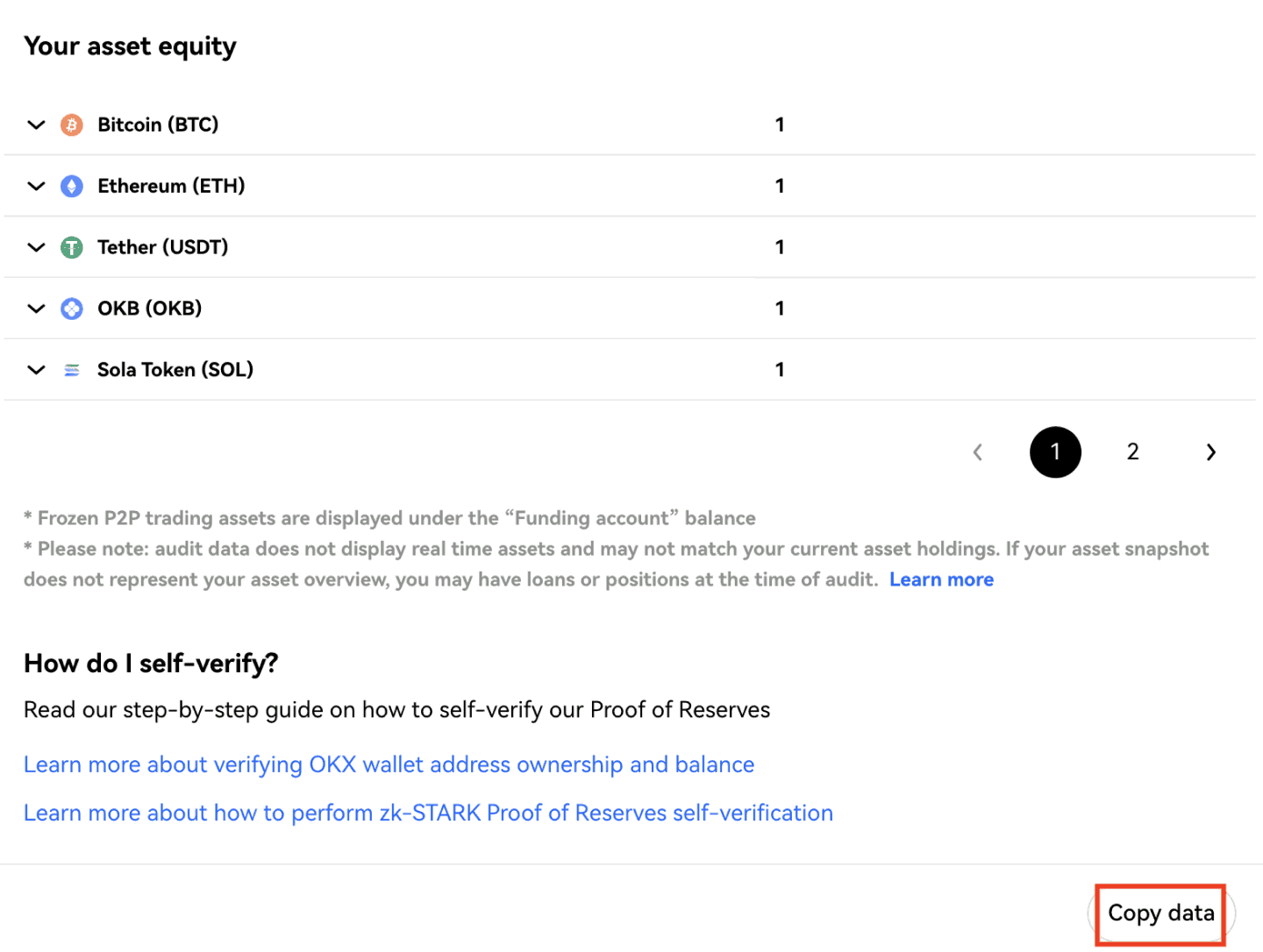 Proof of Reserves | Cryptocurrency Asset Verification | OKX