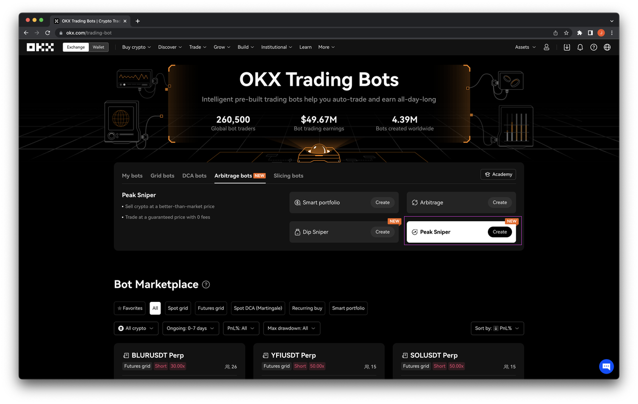 Eliminating FUD with Peak Sniper: The trading bot for crypto market ...