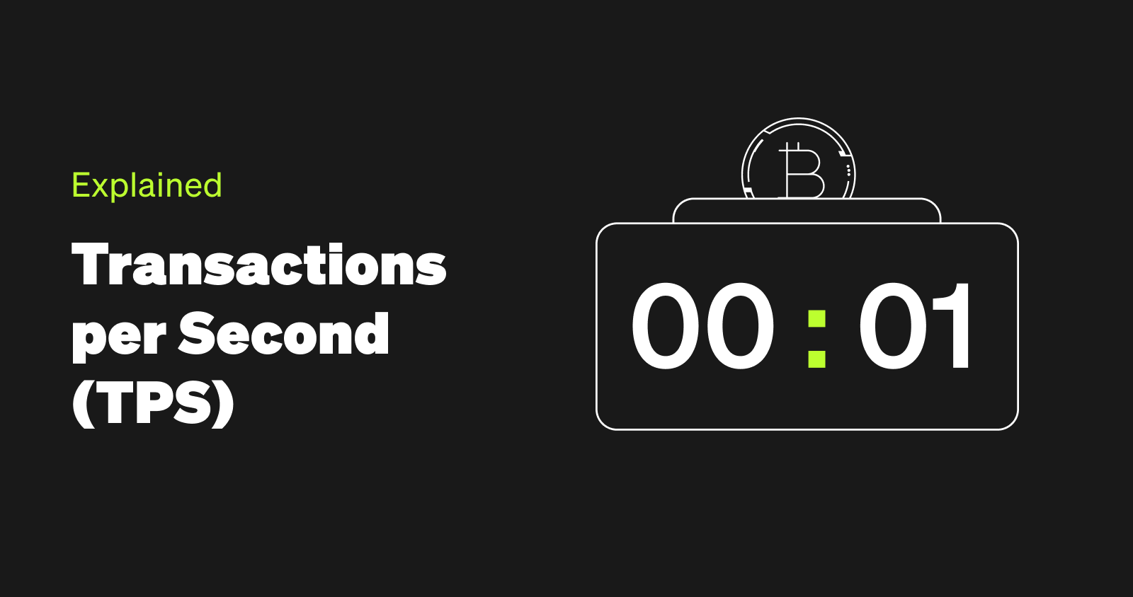 Explicación de las transacciones por segundo (TPS) | OKX